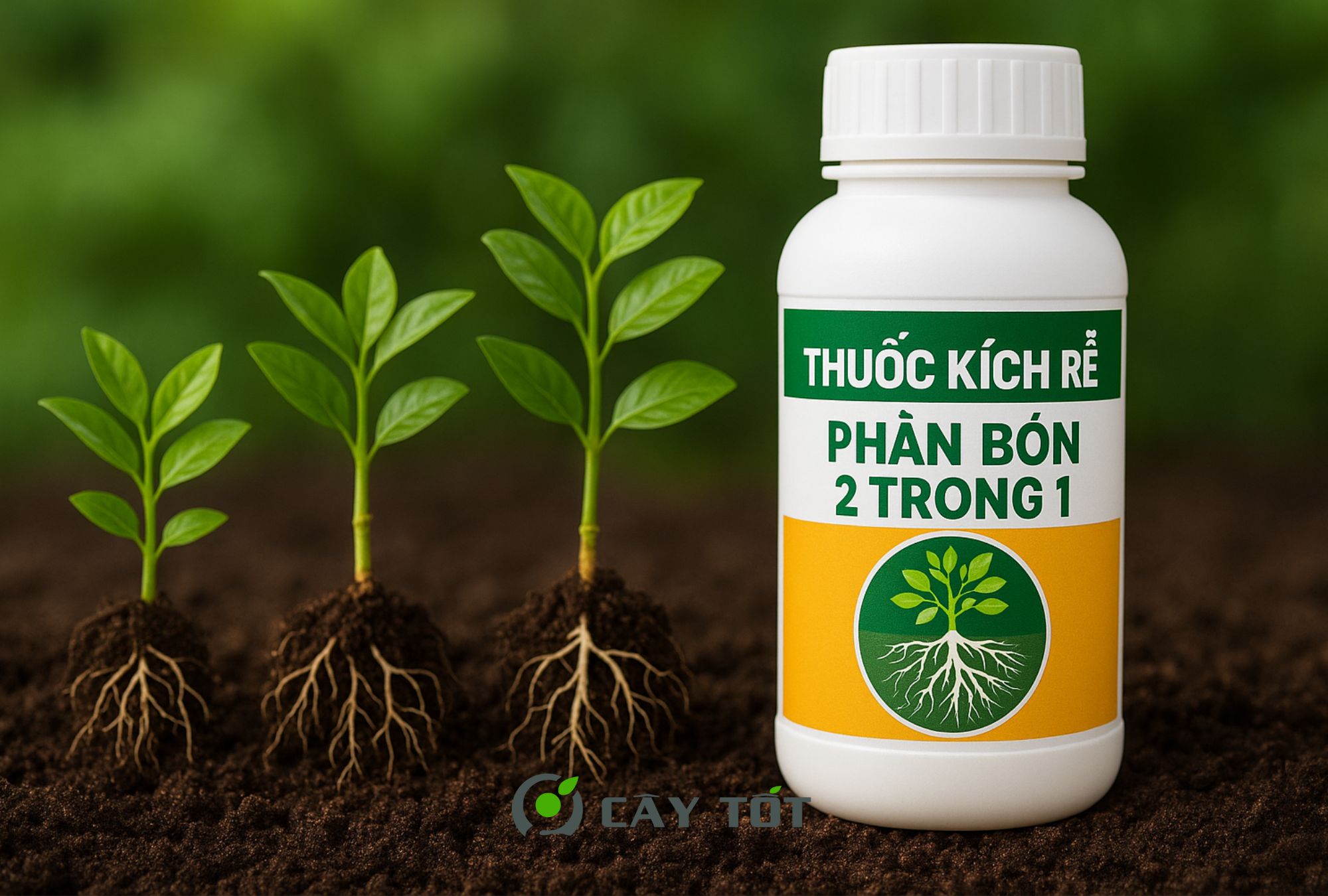 Thuốc Kích Rễ Phân Bón 2 Trong 1 - Giải Pháp Giúp Cây Khỏe